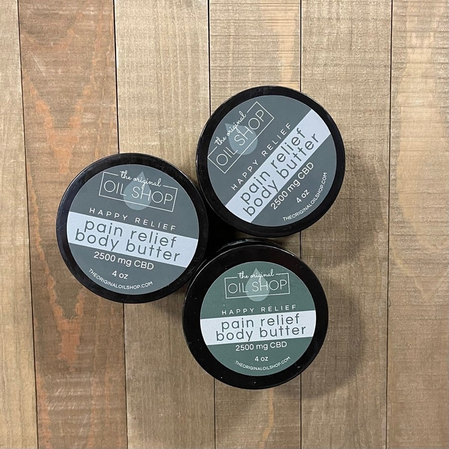 CBD Happy Relief Body Butter | The Original Oil Shop